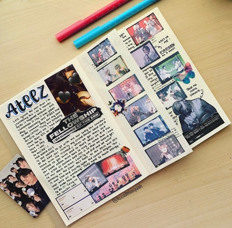 Como fazer um kpop journal + 20 ideias criativas e coloridas