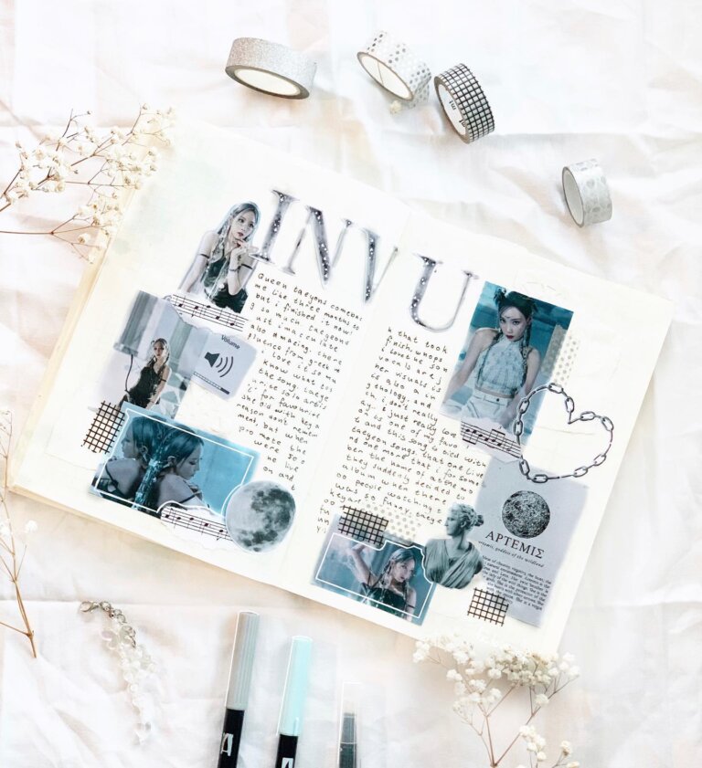 Como fazer um kpop journal + 20 ideias criativas e coloridas